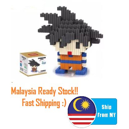 68122 Linkgo Dragon ball Connection Blocks (199 Pieces) | Shopee Malaysia