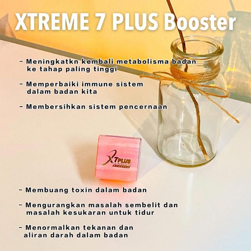 🔥BOOSTER KURUS XTREME 7PLUS🔥 with FREE GIFT🎁 | Shopee Malaysia