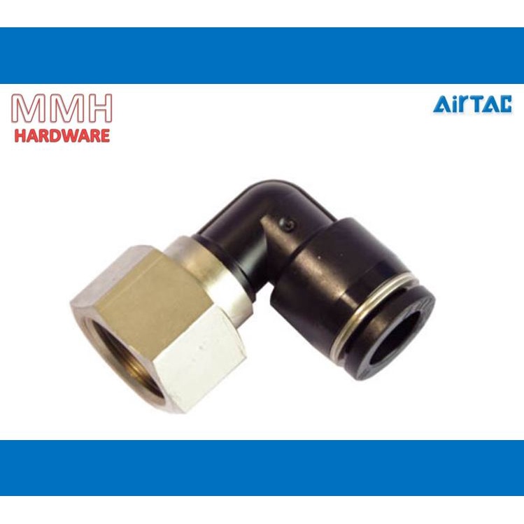 AIRTAC FITTING PLF SERIES FEMALE ELBOW GREY BLACK | Shopee Malaysia