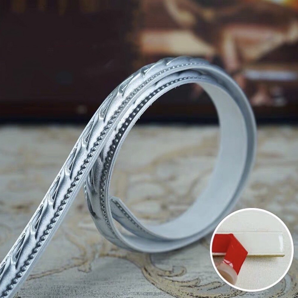 Mirror Picture Frame Edging Line 12mmx100cm Self-adhesive Punch-free ...