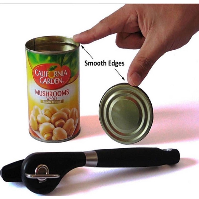 Can oppener stainles steel, alat pembuka tin, tajam dan mudah digunakan ...