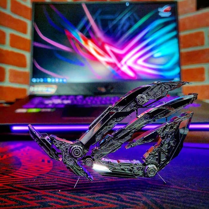 Rog MECHANICAL EYE SCULPTURE METAL EARTH ROG Toys ROG GAMING | Shopee ...