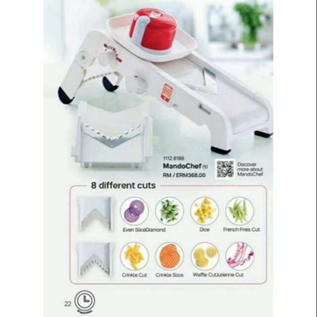 READY STOCK Tupperware Mando Chef FREE Mini Gift Special Promotion ...