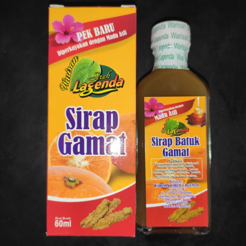 Ubat Sirap Batuk Gamat 60ml | Shopee Malaysia