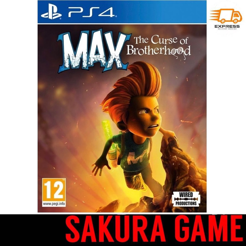 PS4 Max The Curse Of Brotherhood (R2)(English)(New) | Shopee Malaysia
