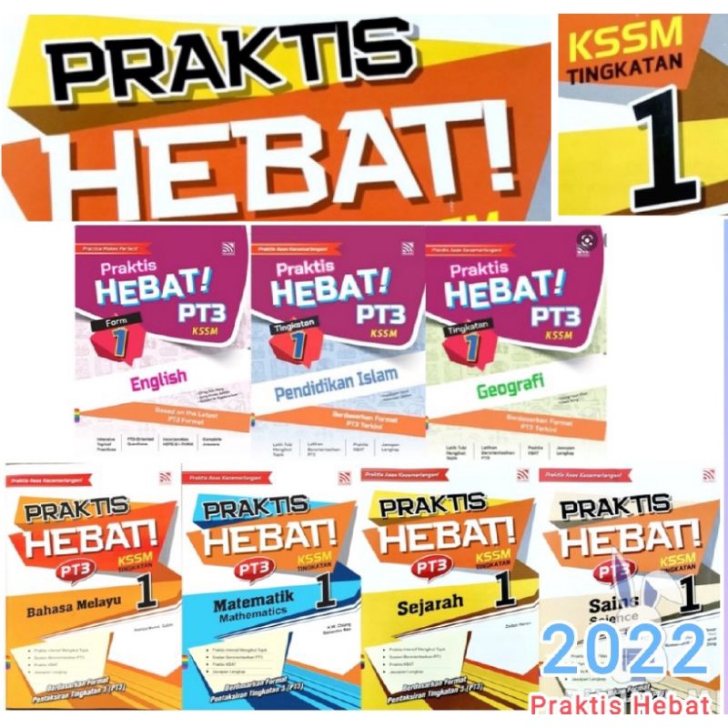 [Talent]Buku Latihan :PRAKTIS HEBAT PT3 TINGKATAN 1 KSSM 2022 | Shopee ...