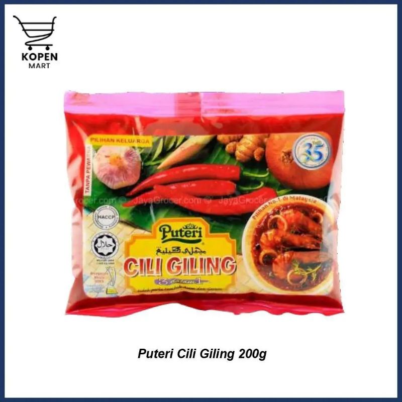 Puteri Cili Giling 3in1 200g | Shopee Malaysia