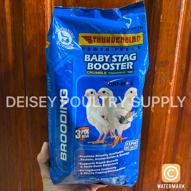 TB Baby Stag Booster Crumble for Gamebirds 1KG | Shopee Malaysia