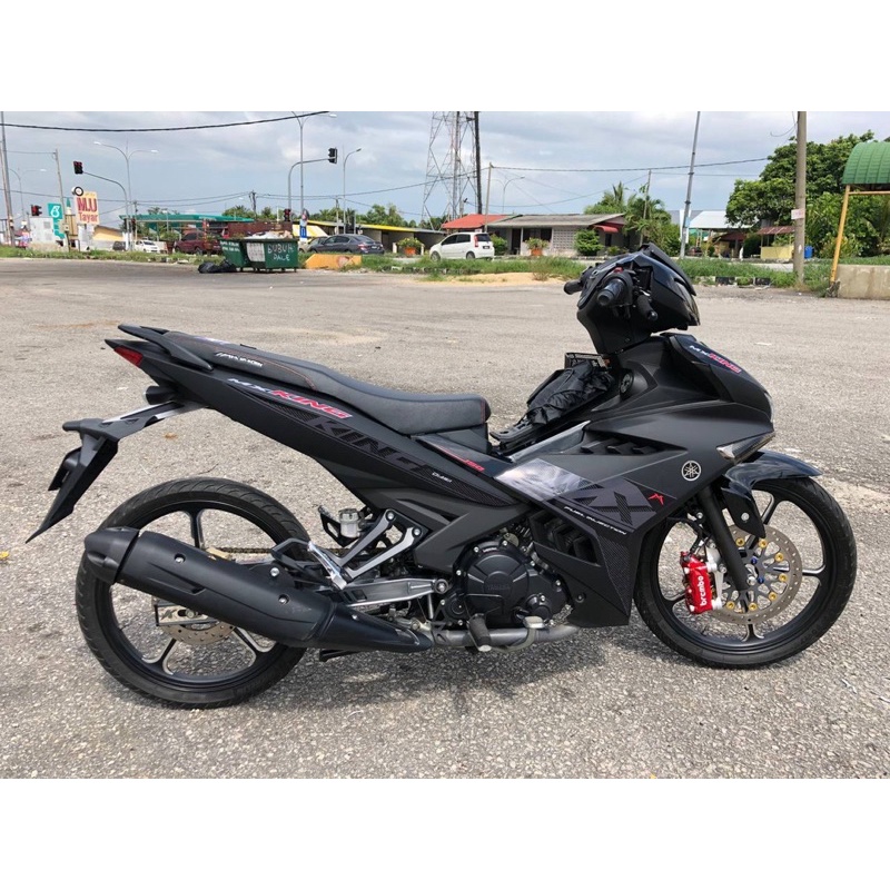 COVERSET Y15 MX KING MATTE BLACK 2017 | Shopee Malaysia