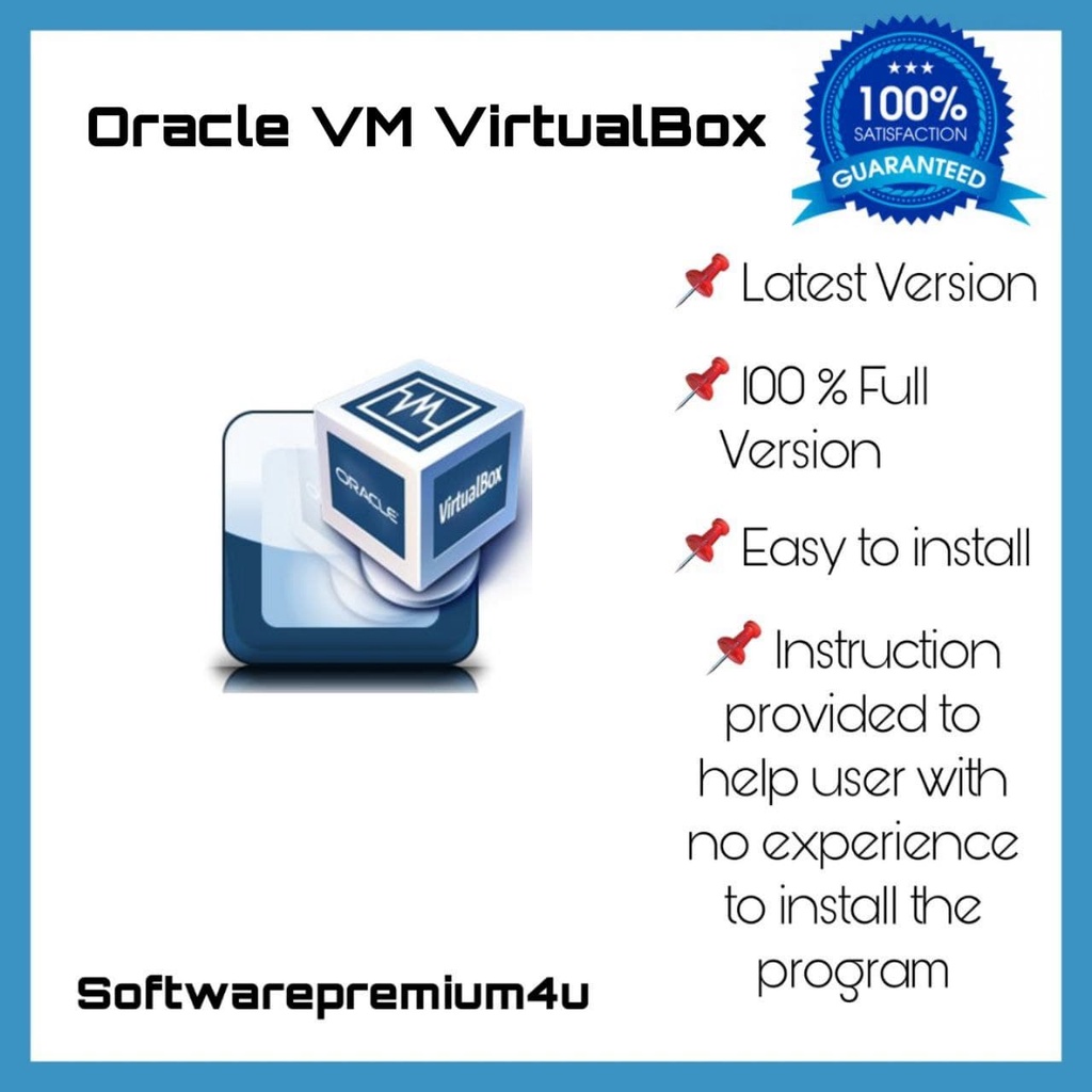 🔥【Latest】🔥 VirtualBox v6.1.32 (2022) + Extension Pack | Shopee Malaysia