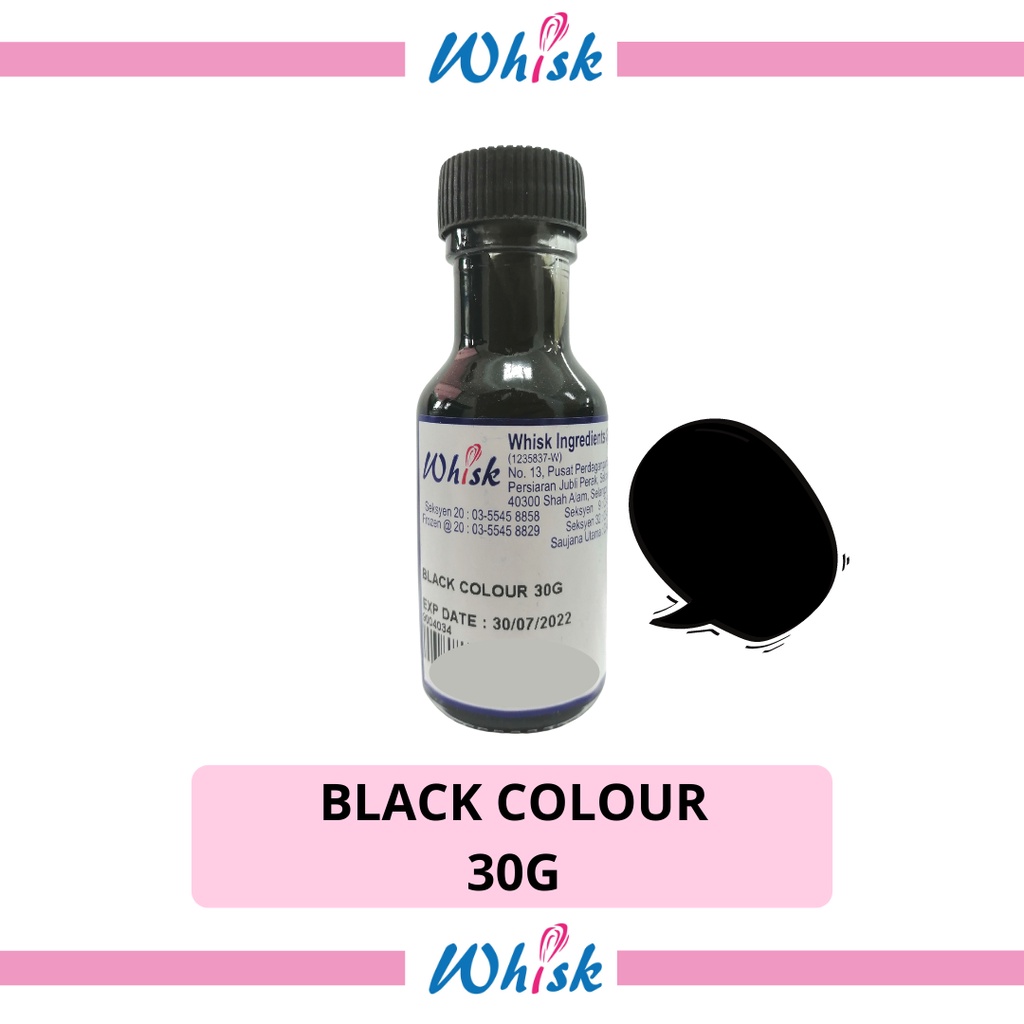 PEWARNA HITAM / BLACK COLOUR 30G | Shopee Malaysia