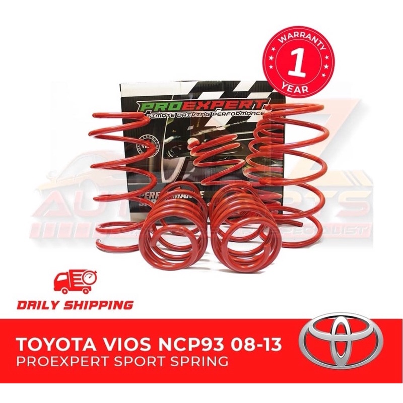 SPRING SPORT PROEXPERT TOYOTA VIOS NCP93 (2007-2013) | Shopee Malaysia