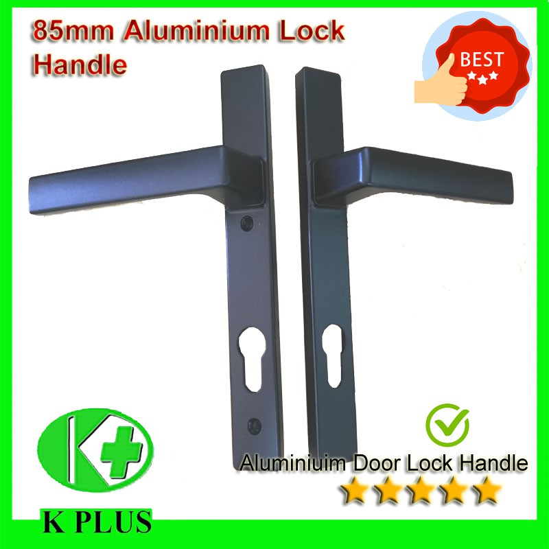 Aluminium door lock handle 85mm glass door lock handle handle lock ...