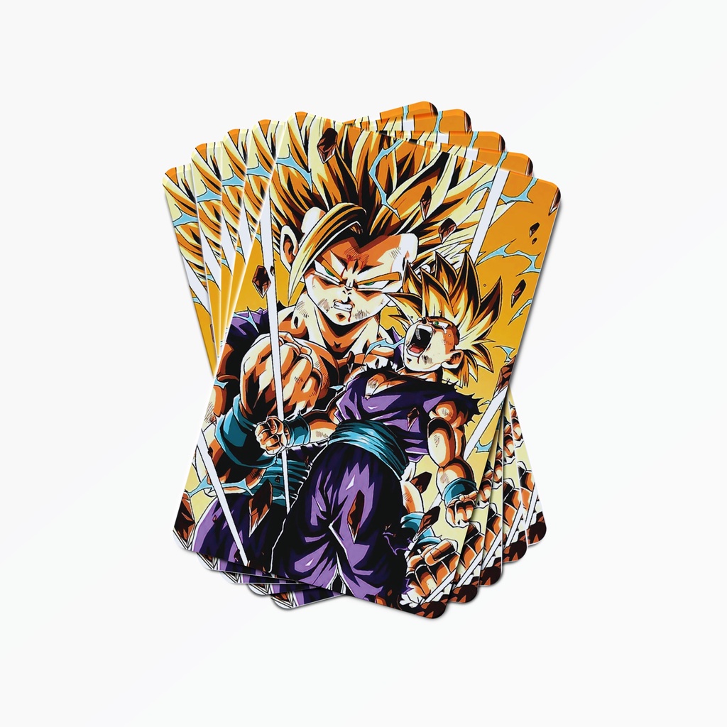 Sticker Anime Dragon Ball Goku Stiker Card Cover Touch n Go Access MRT ...