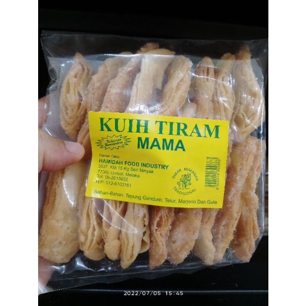 KUIH TIRAM TRADISIONAL/ TIRAM GULA / KUIH LIDAH BUAYA / KUIH KAPAL ...