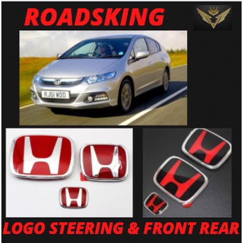 ORIGINAL HONDA INSIGHT 2011~2018 RED BLACK SILVER FRONT BUMPER GRILL ...