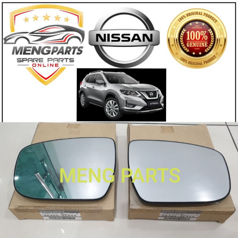 ORIGINAL NISSAN X TRAIL T32 SIDE MIRROR GLASS WITCH HELTER,CERMIN SISI ...