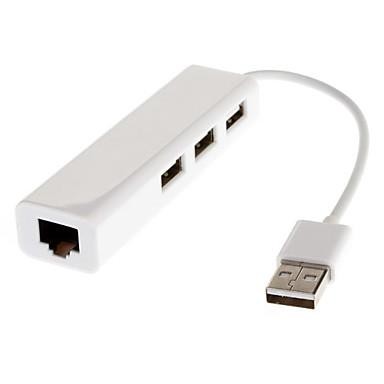 USB / TYPE C multi-function 3 port lan adapter 10~100 mbps no driver ...