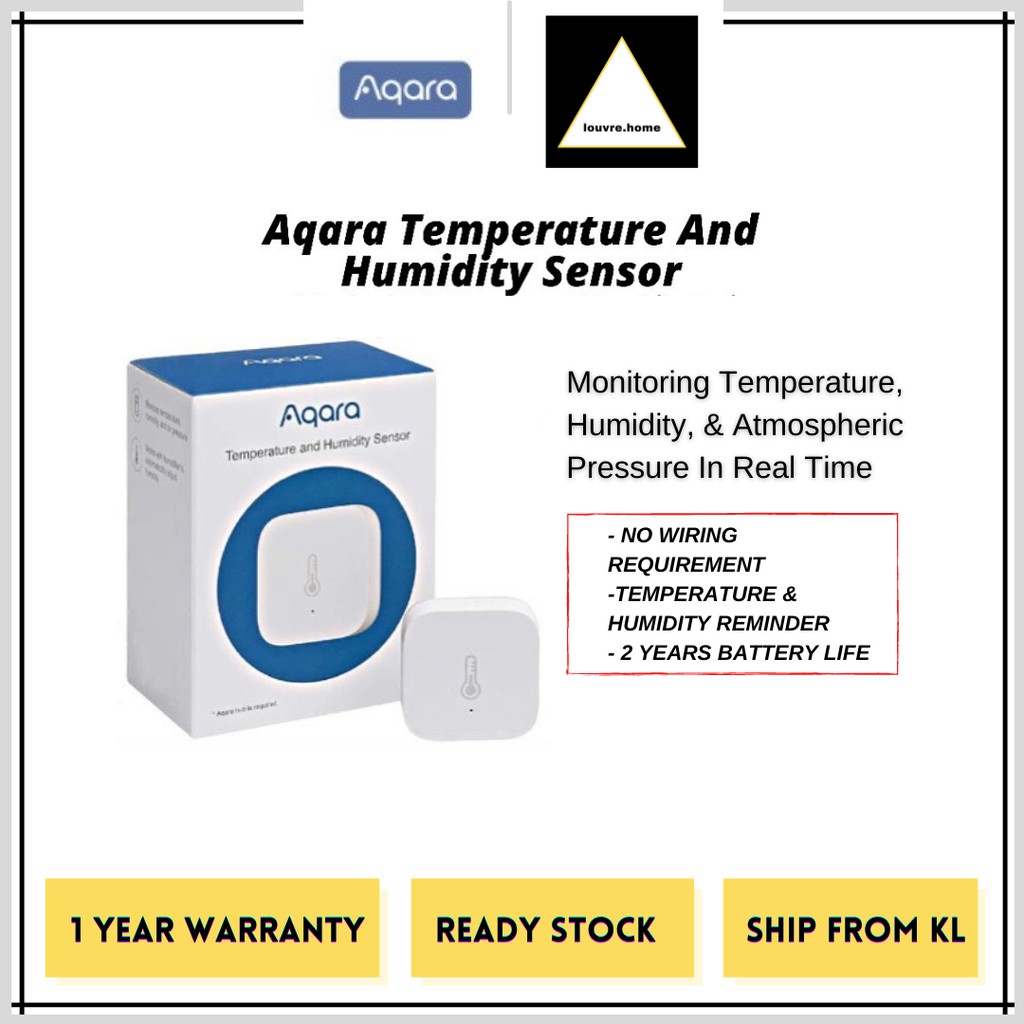 Aqara Temperature & Humidity Sensor | Global Version | Shopee Malaysia