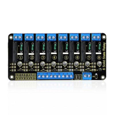 Keyestudio 8-channel Solid State Relay Module Board for Arduino (BLACK ...