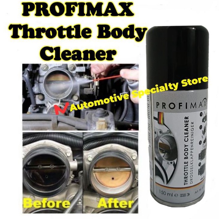 PROFIMAX Throttle body cleaner (150ml)Throttle Body & Air Intake ...