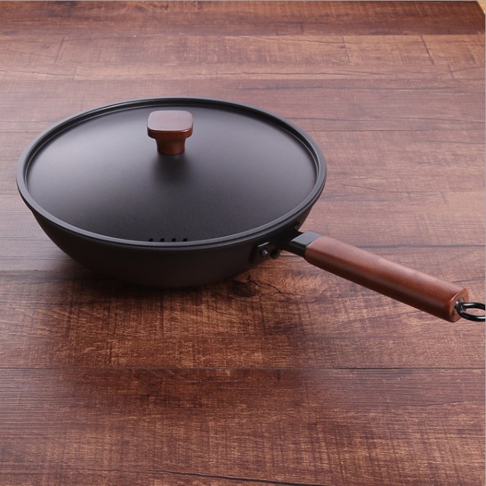 OSUKI Classic Iron Cooking Pan (30cm) | Kuali Masak | Shopee Malaysia