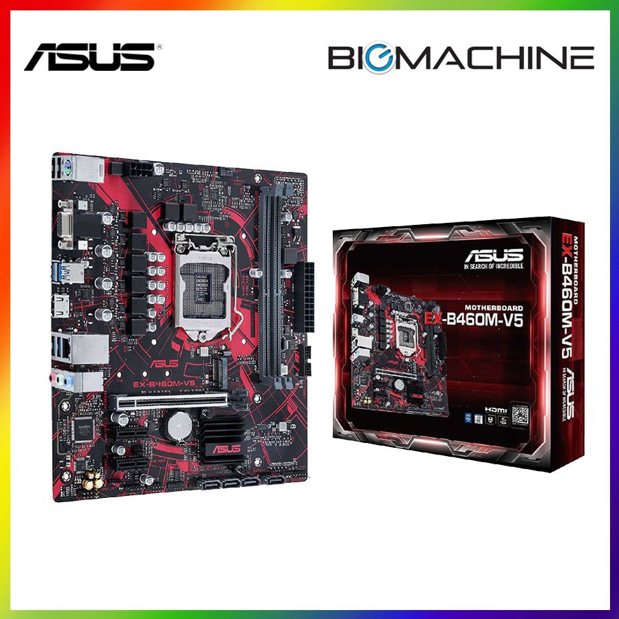 【Ready Stock】Asus ex-b460m-v5 | EX-B560M-V5 motherboard | Shopee Malaysia
