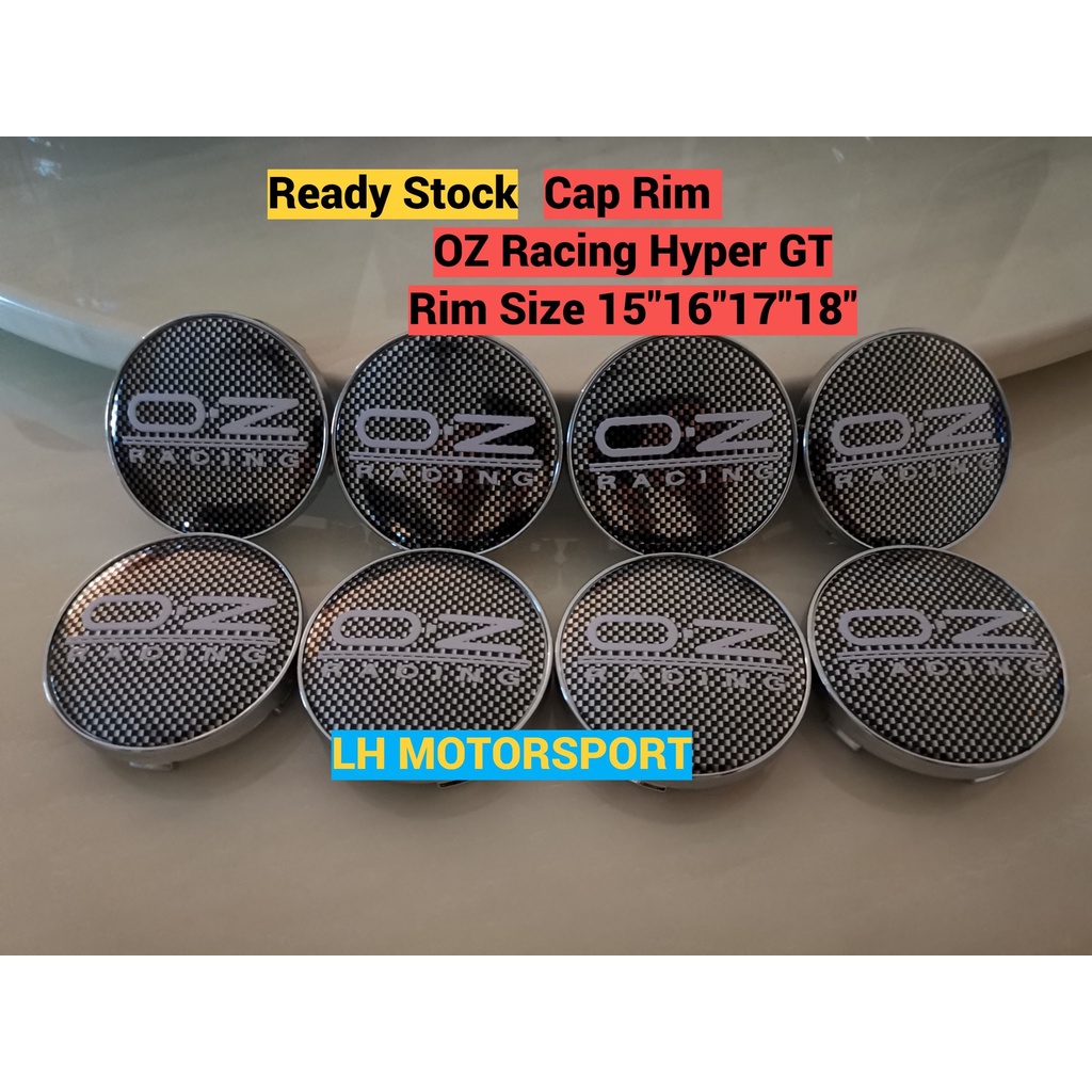 OZ Racing Center Cap 1set(4pcs) 60MM Wheel Cap OZ Racing Hyper GT O.Z ...