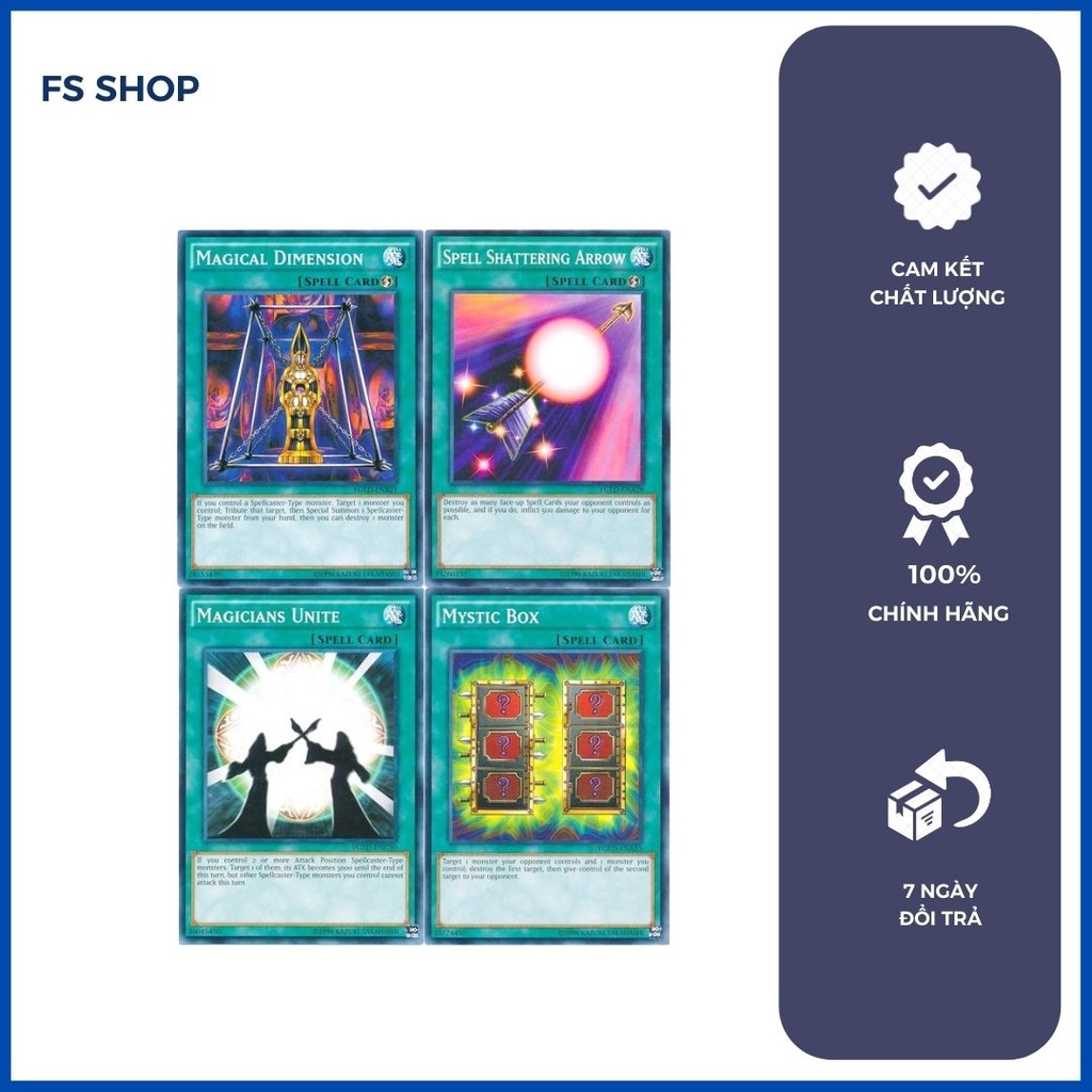 Genuine Yugioh card combo of 4 cards supporting Spellcaster (Common) | Shopee Malaysia