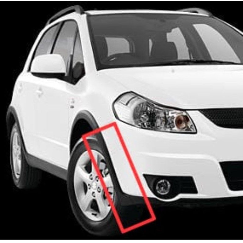 Original Suzuki Sx4 X Over Front Bumper Fender Plastic Trim Shopee