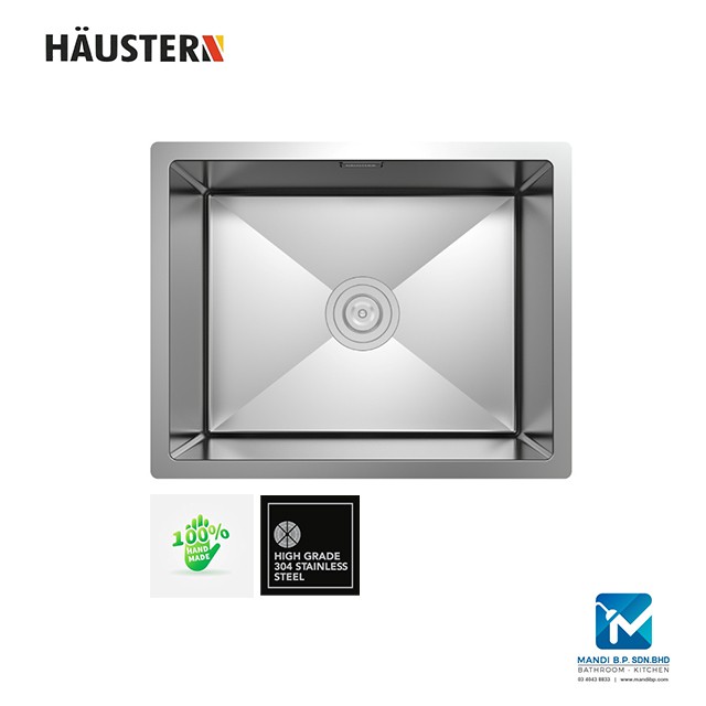 Haustern 100% Handmade Kitchen Sink Single Bowl Bareno / Filton ...