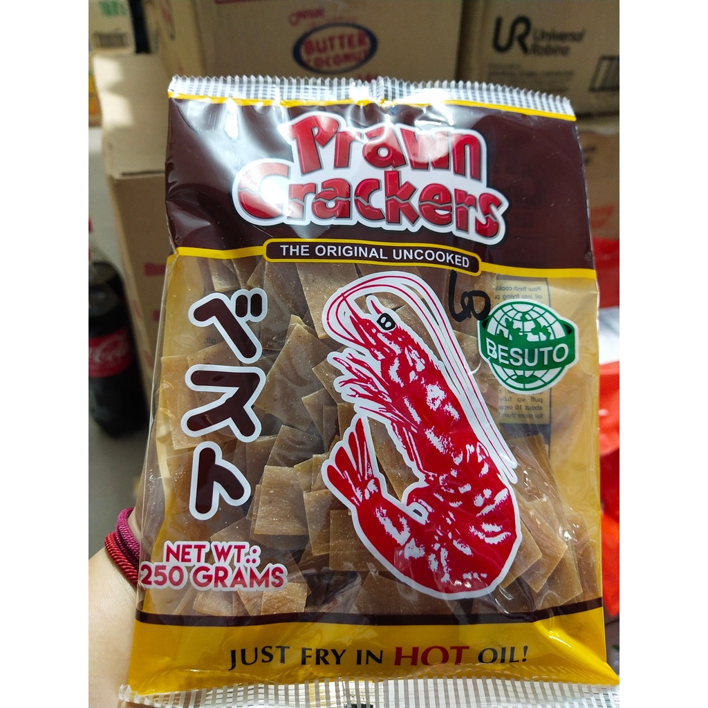 Besuto Prawn Crackers 100grams assorted flavors | Shopee Malaysia