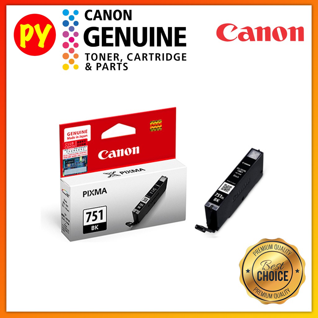 Canon CLI-751 PGI-750 (PGBK, B,C,M,Y, Grey, XL, Set) Original Ink ...