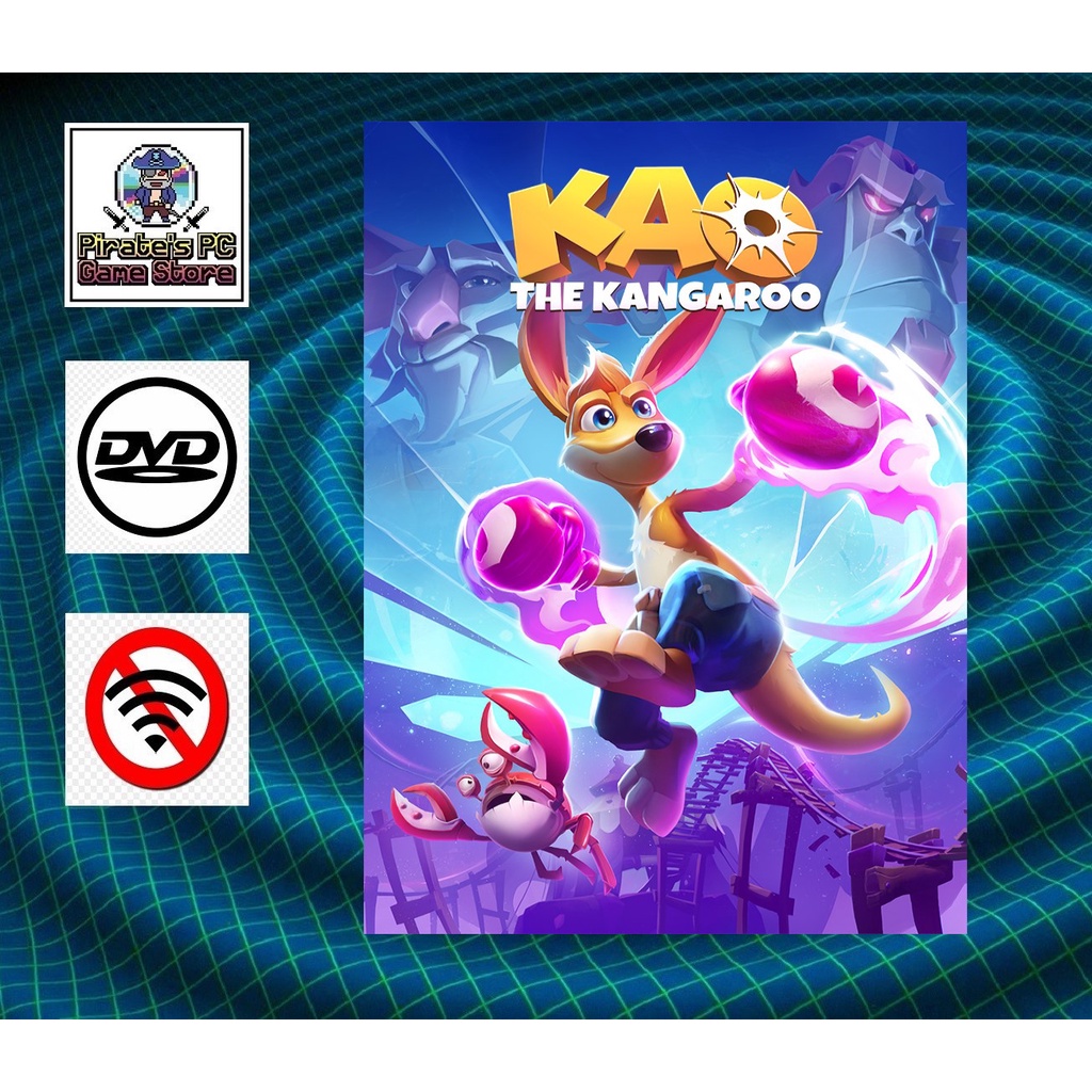 (PC DVD) Kao The Kangaroo | Shopee Malaysia