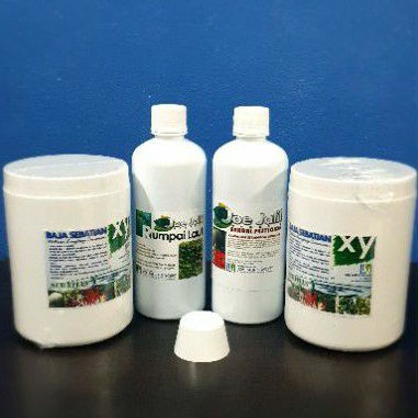 2 Set Mini Nutrisi Lengkap Joe Jalil ( Baja AB + Foliar Rumpai Laut ...