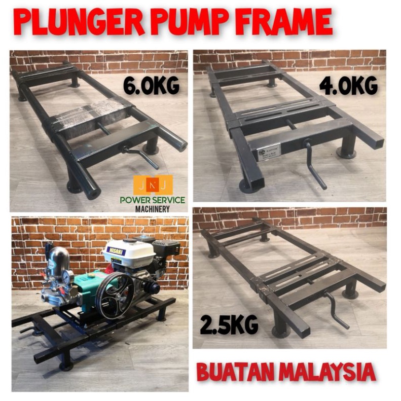 POWER SPRAY PLUNGER PUMP METAL FRAME. | Shopee Malaysia