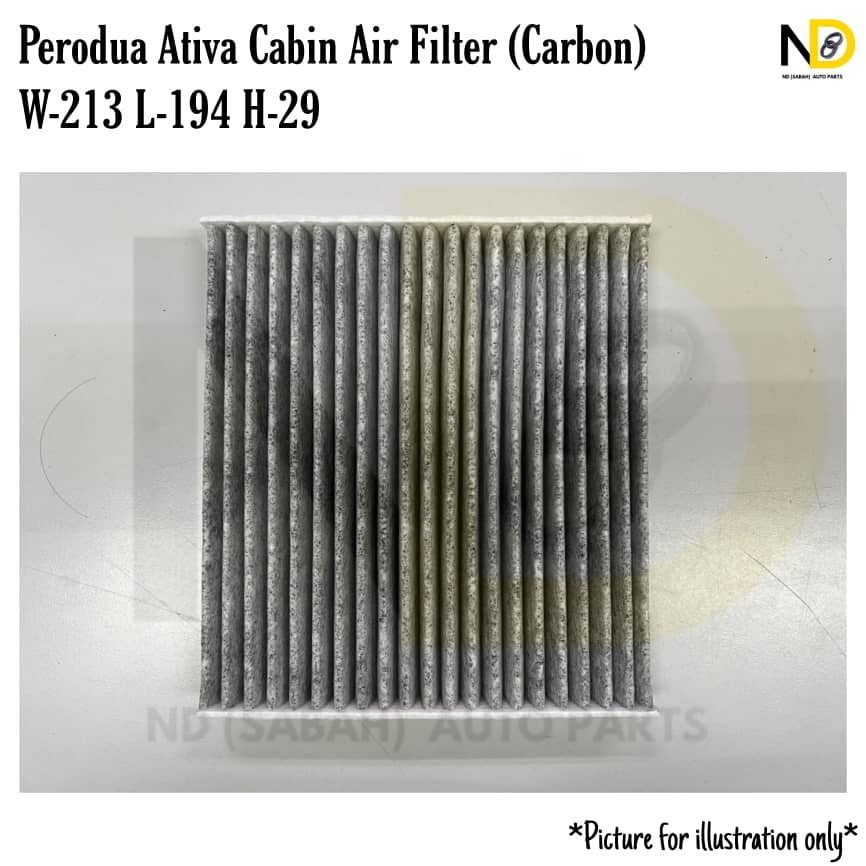 PERODUA ATIVA (A270) CABIN FILTER (CARBON) | Shopee Malaysia