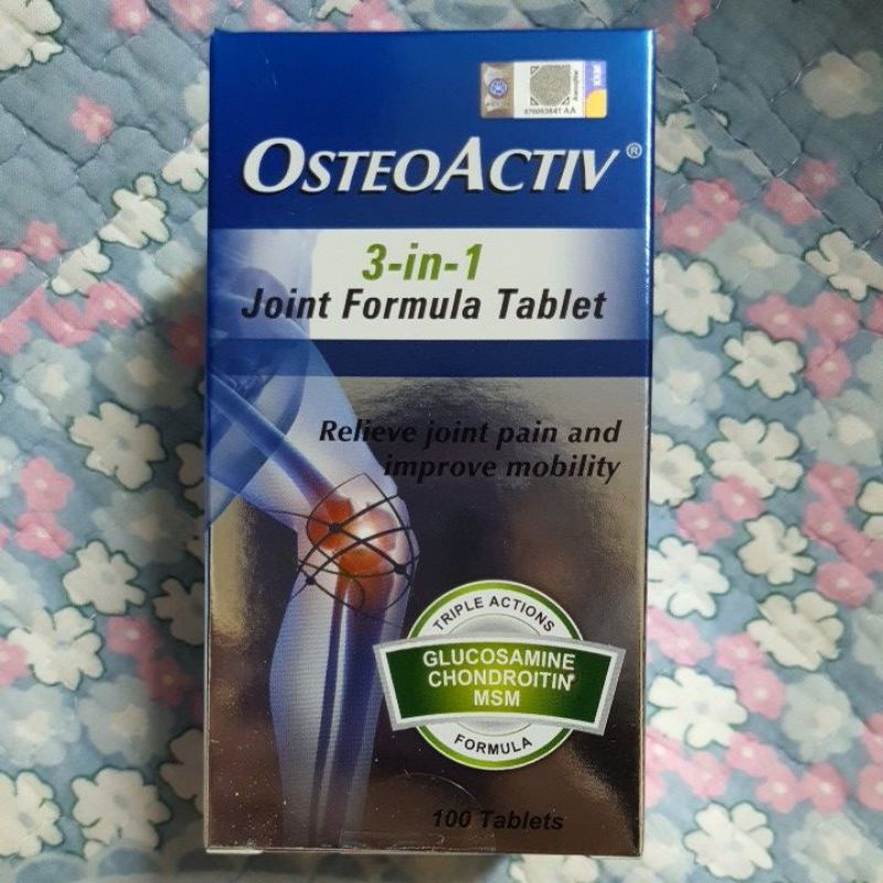 OsteoActiv 3 in 1 Joint Formula Tablet 100s (Expiry Date:01/2025 ...