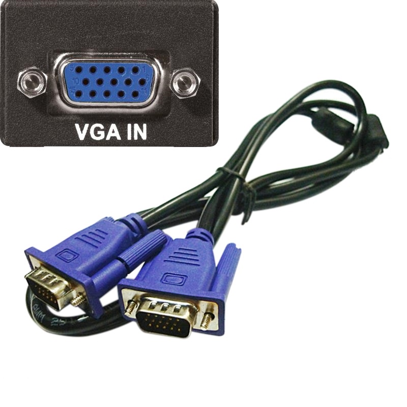 VGA CABLE 1.5meter for HDTV/Computer/Monitor/Projector Cable [READY ...