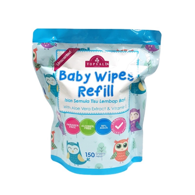 TopValu Unscented Baby Wipes (Refill Pack) | Shopee Malaysia