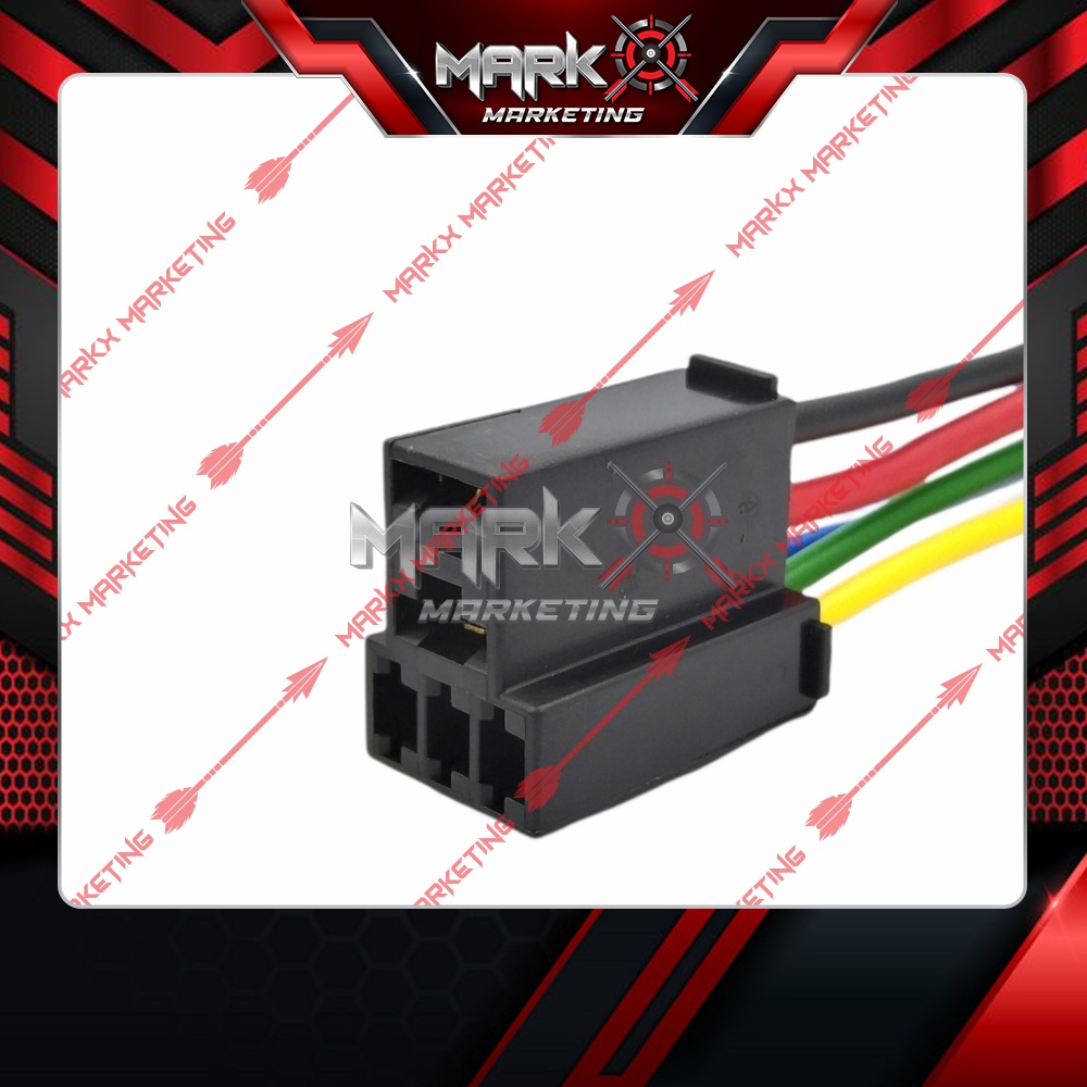 Proton Waja Headlamp Relay Aircond Relay Socket 4 PIN 5 PIN | Shopee ...