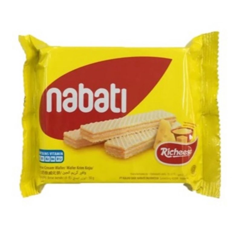 NABATI CHEESE WAFER NABATI CREAM WAFER RICHEESE | Shopee Malaysia