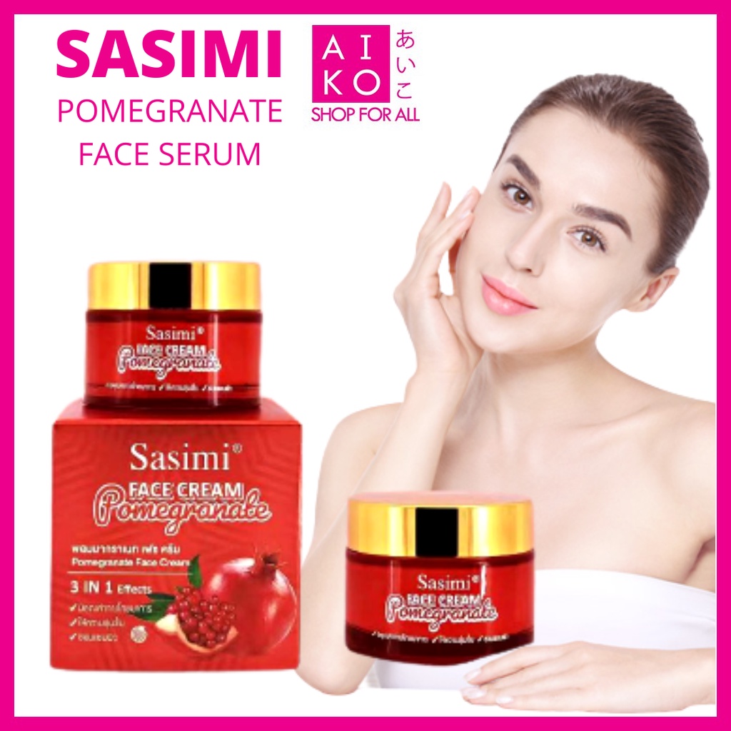(AIKO) SASIMI POMEGRANATE FACE CREAM 50G (S-12116) | Shopee Malaysia