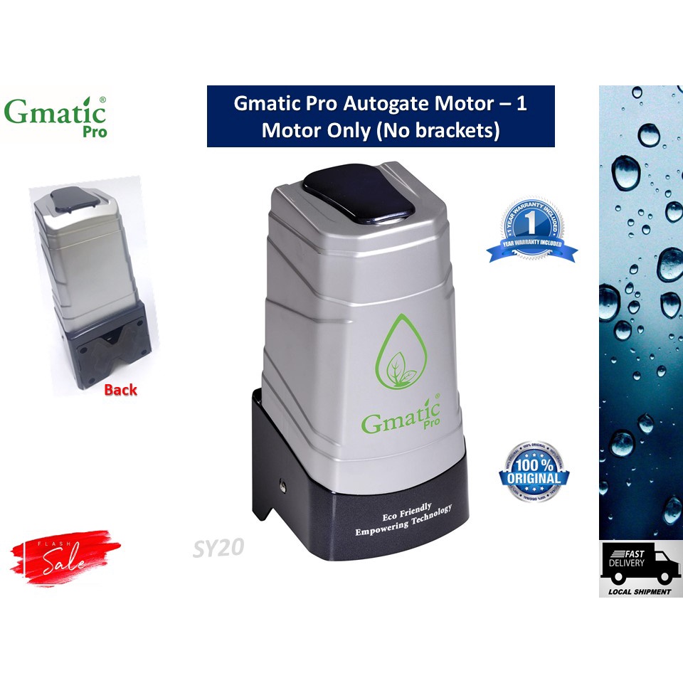Gmatic Pro Autogate Motor - 1 Motor Only (No Brackets) | Shopee Malaysia