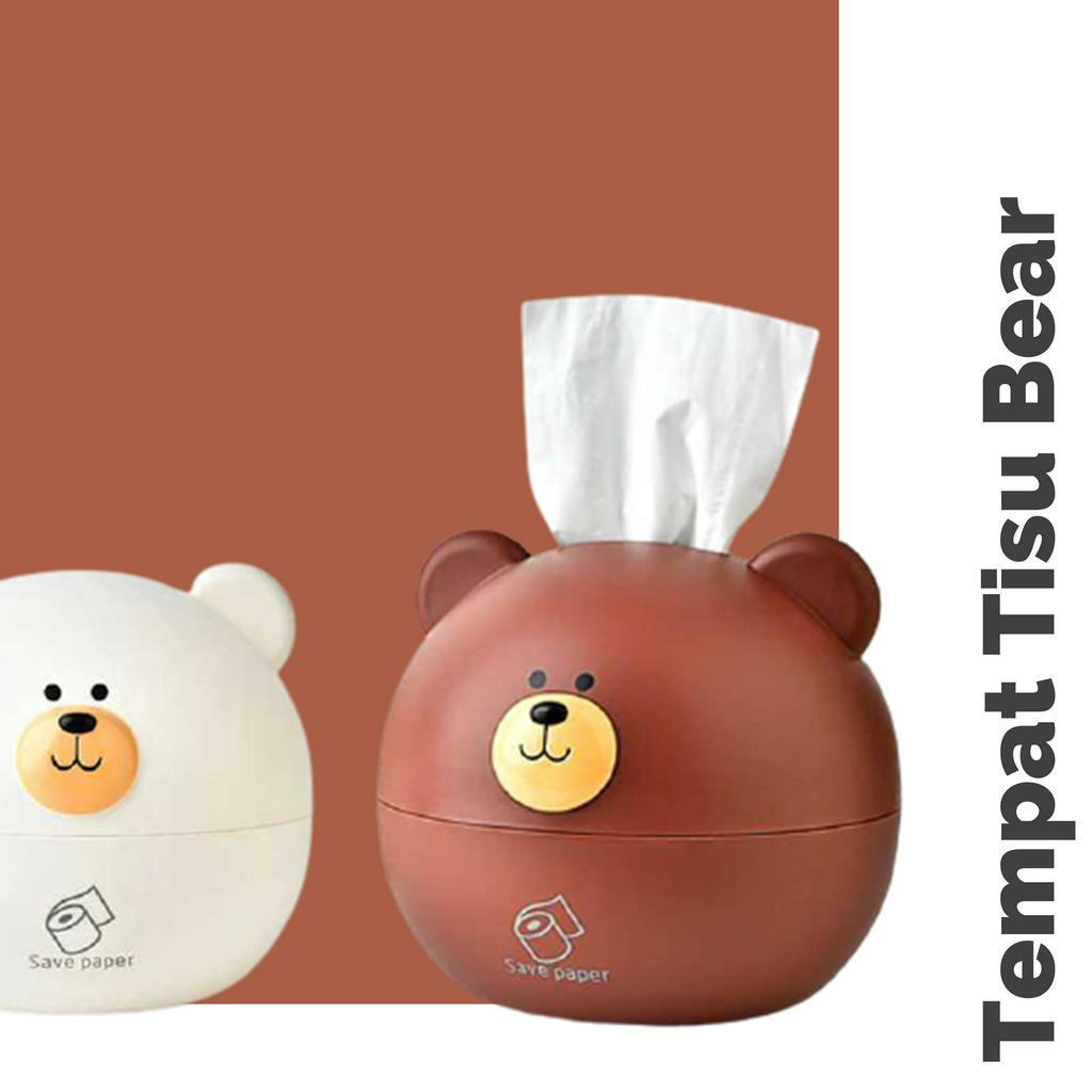 Unique Cute Tissue Box Teddy Bear Character Grizzly Ice Bear Tissue ...