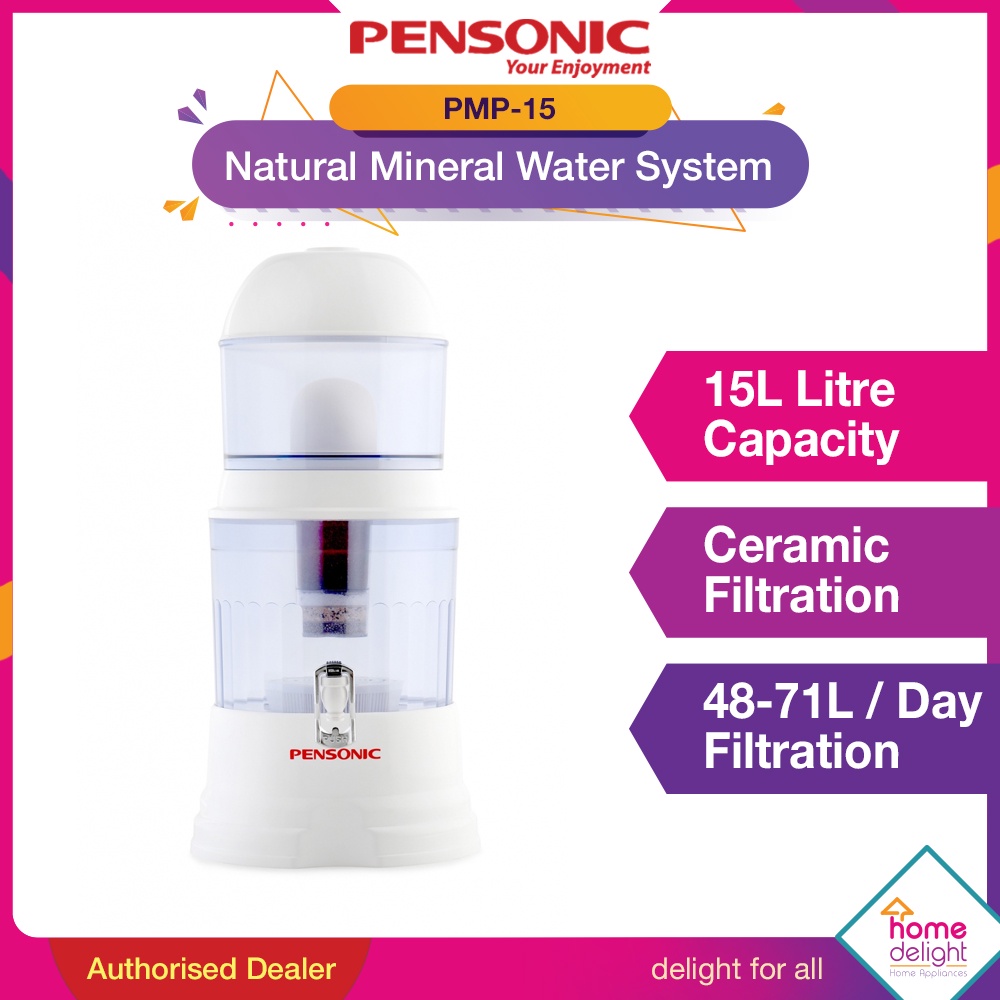Pensonic Natural Mineral Water System Water Filter Water Purifier [ PMP-15 PMP15 ] | Shopee Malaysia