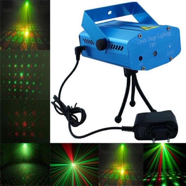 mini laser stage lightning laser star projector | Shopee Malaysia