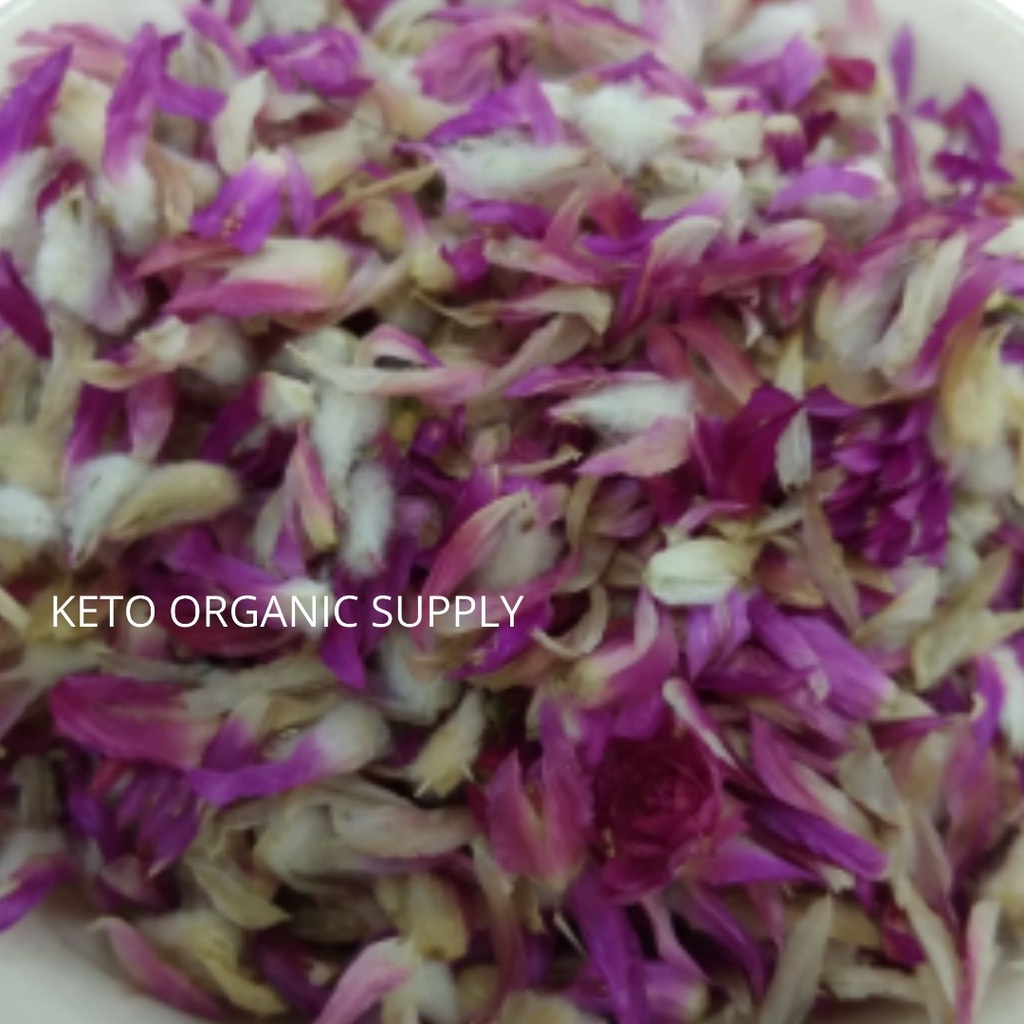 Korea Purplelish Flower petals flakes 30g Baking Decoration Flower ...