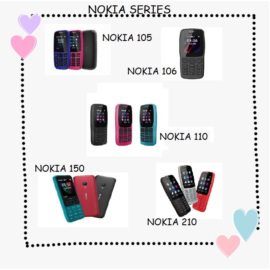 Malaysia Ready Stock 100% Nokia Series with dual-SIM card slots Version ...