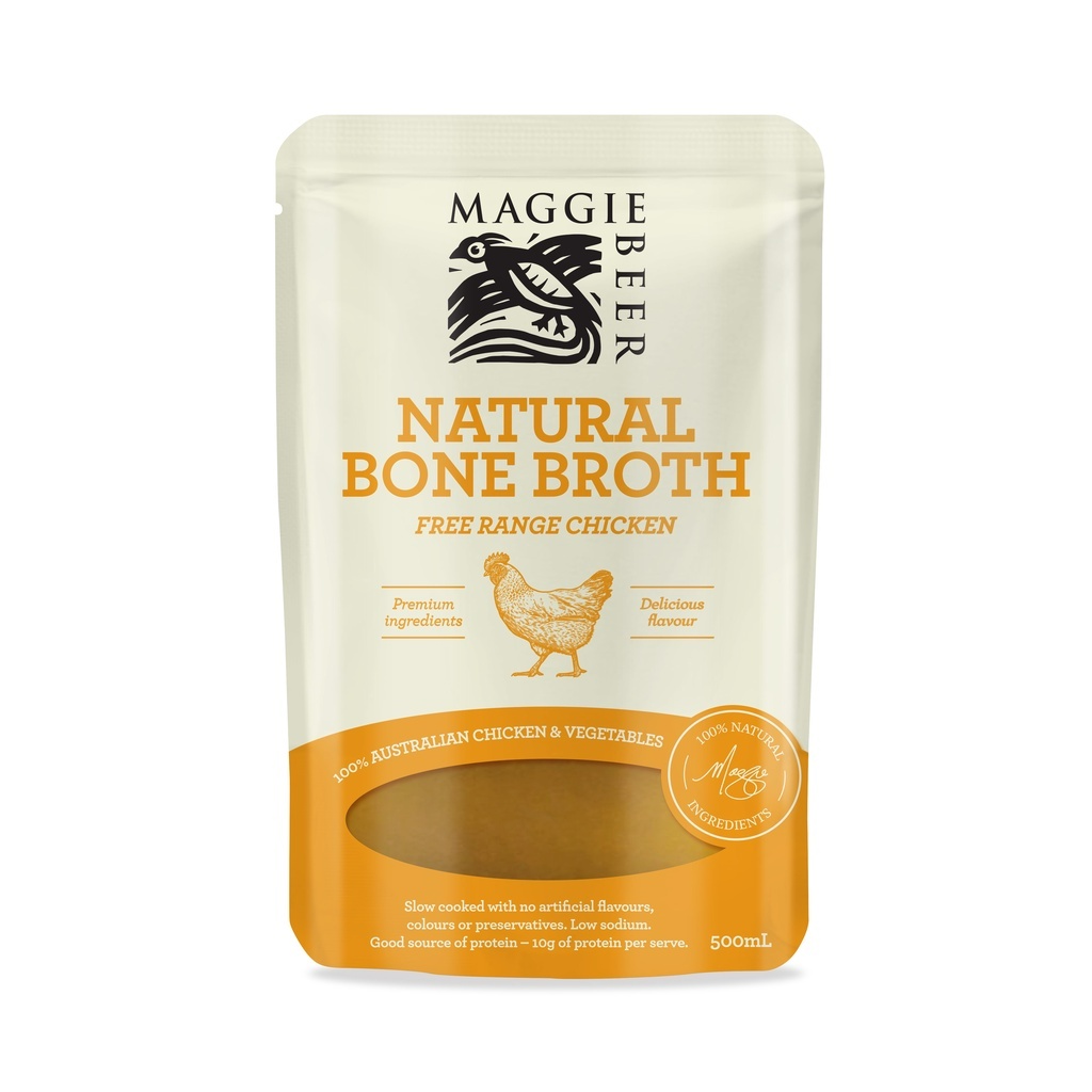 Maggie Beer Natural FreeRange Chicken Bone Broth 500ml,using 100% ...